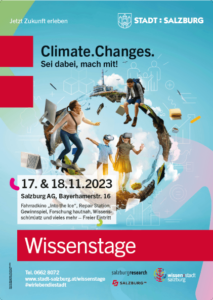 Wissenstage der Stadt Salzburg zu „Climate.Changes“ mit zahlreichen ...